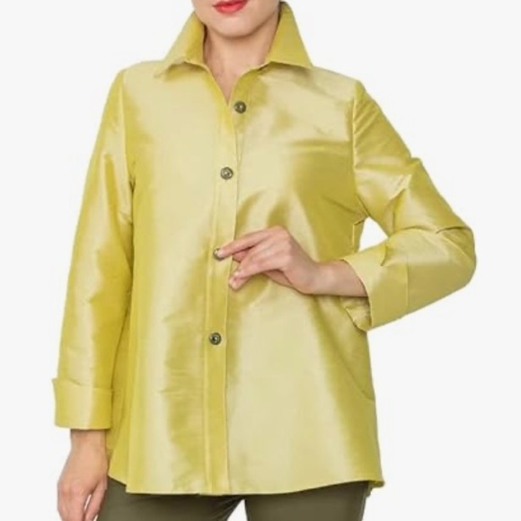 IC COLLECTION | Tops | Ic Collection Button Front Button Back Blouse | Poshmark